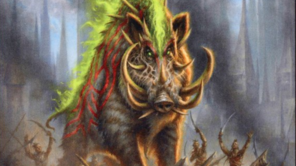 MTG Jeff: Ilharg's Unsealing - Gruul Midrange Deck in WAR Standard ...